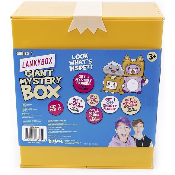 Bonkers | Toys | Lankybox Giant Mystery Lanky Box Set Series Glow In ...